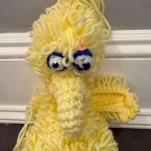 Sesame Street | Toys | Vintage 978 Handmade Sesame Street Big Bird ...